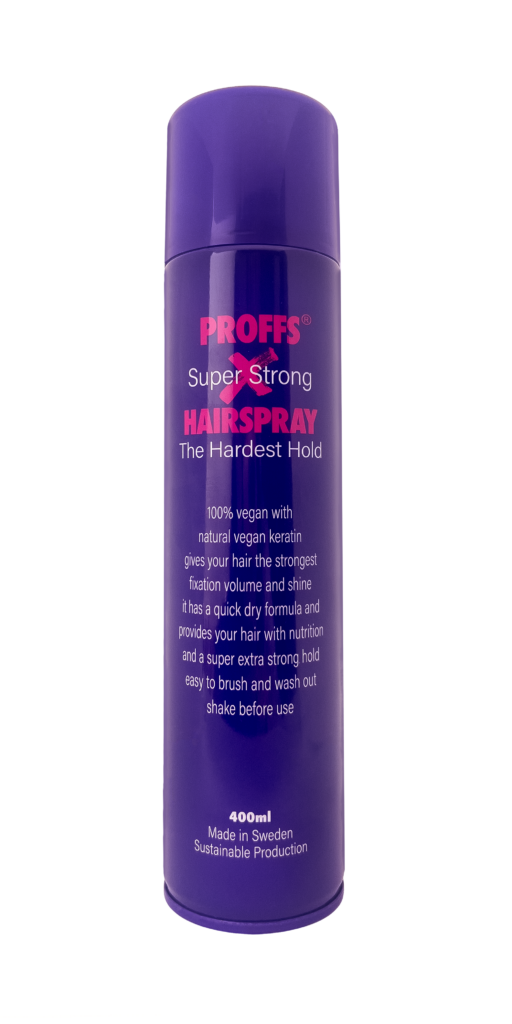 Super Extra Strong Hairspray 400ml - PROFFS